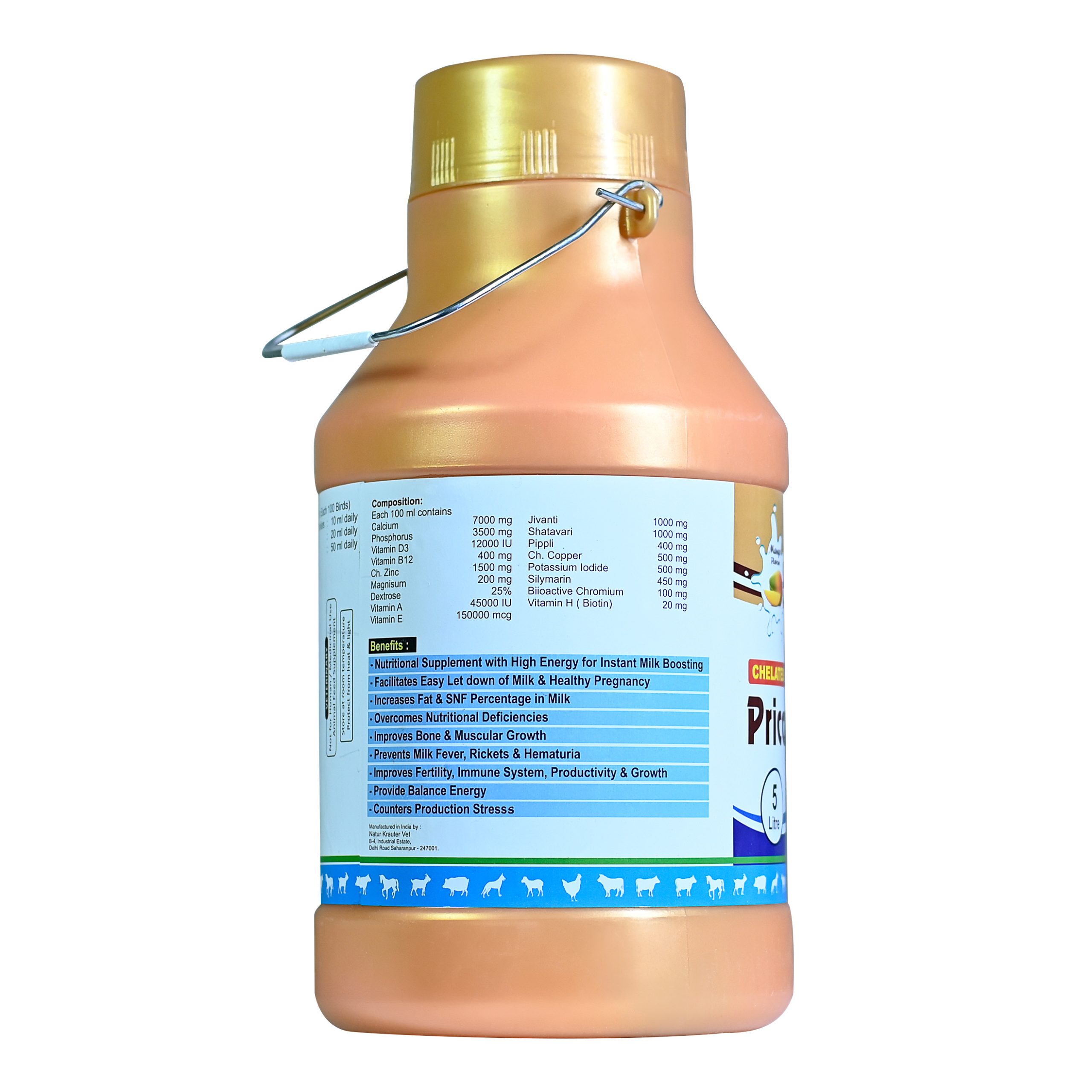 Prical Ad3 Gold Liquid - Welcomevet Pharma Pvt. Ltd.