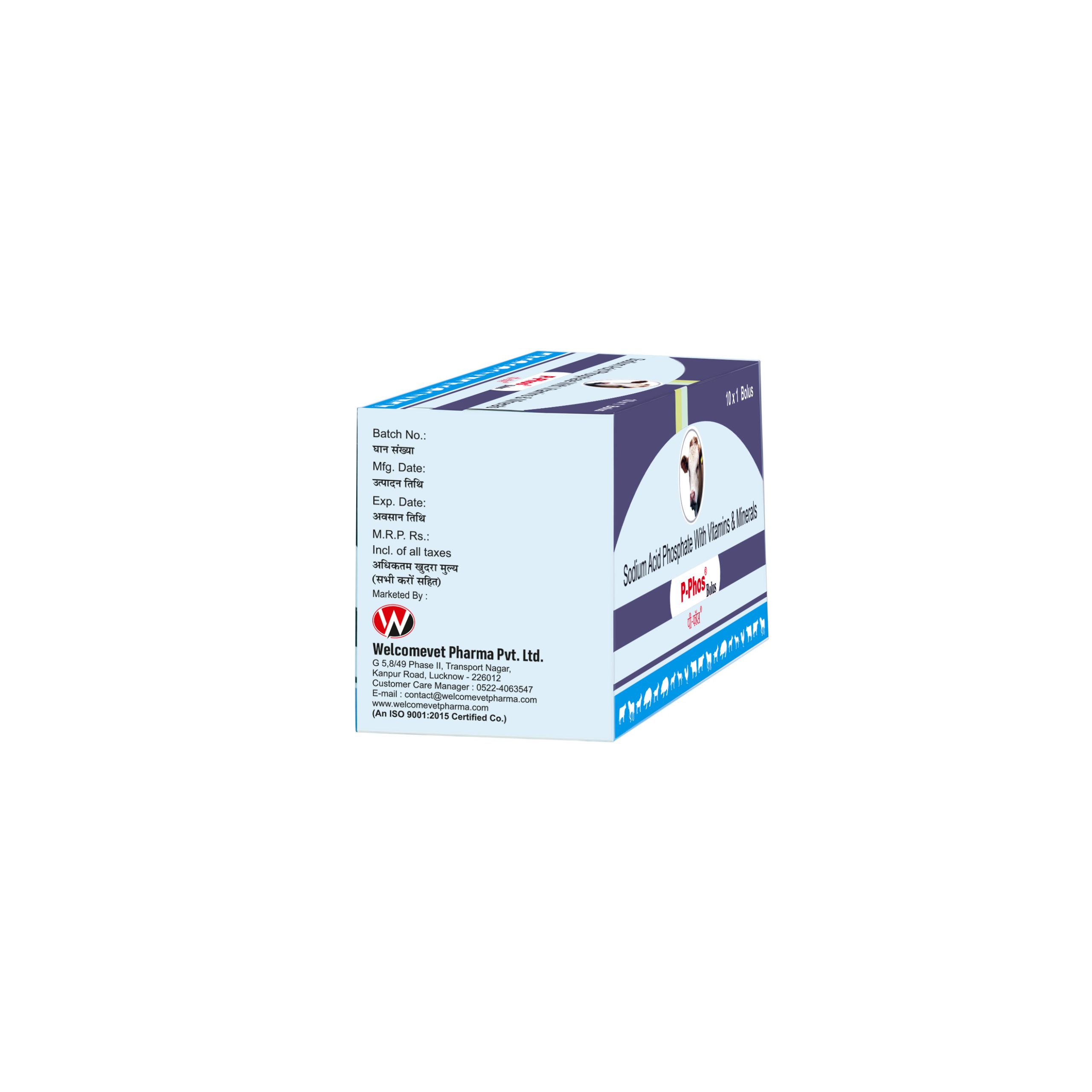 P-Phos Bolus – Welcomevet Pharma Pvt. Ltd.